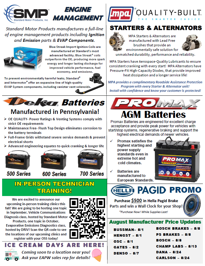 MONTHLY SALES FLYER